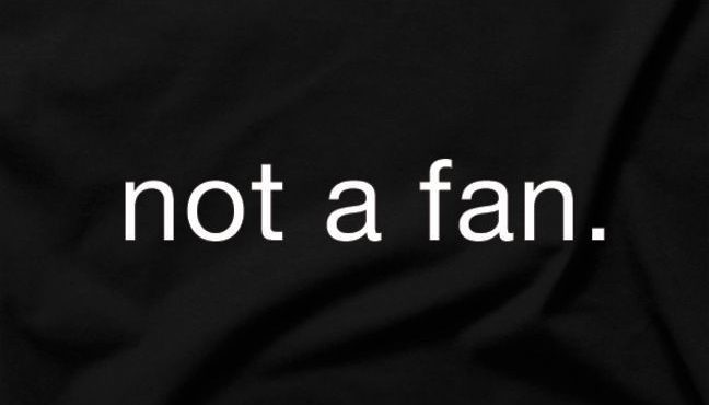 Book Notes: Not a Fan / With