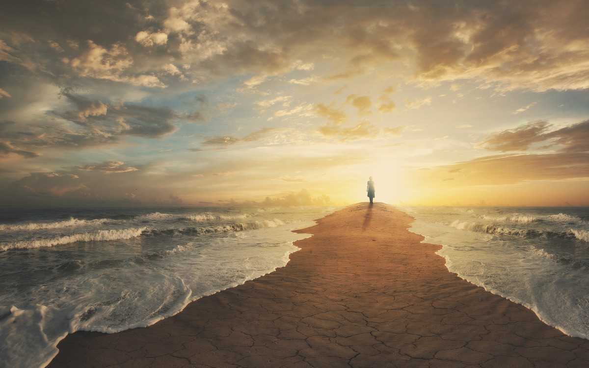 His Way Was Through the Sea
