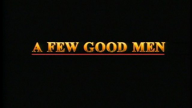 We Need a Few Good Men