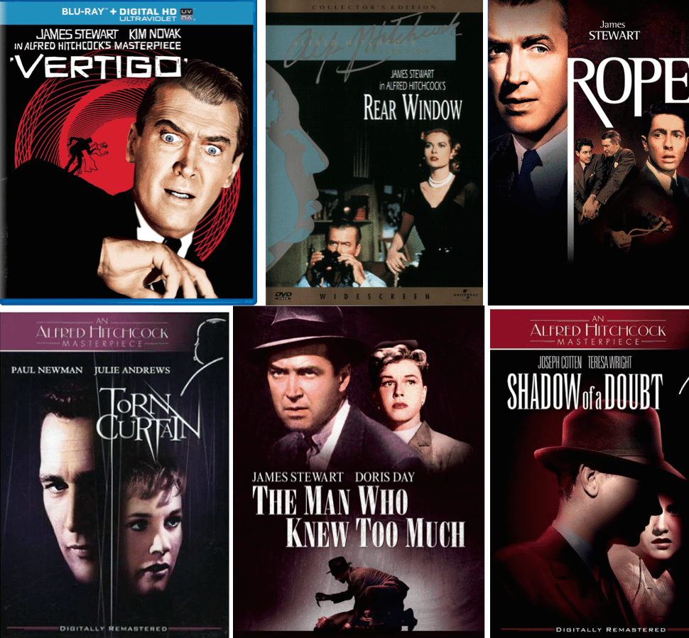 My 6 Favorite Alfred Hitchcock Movies
