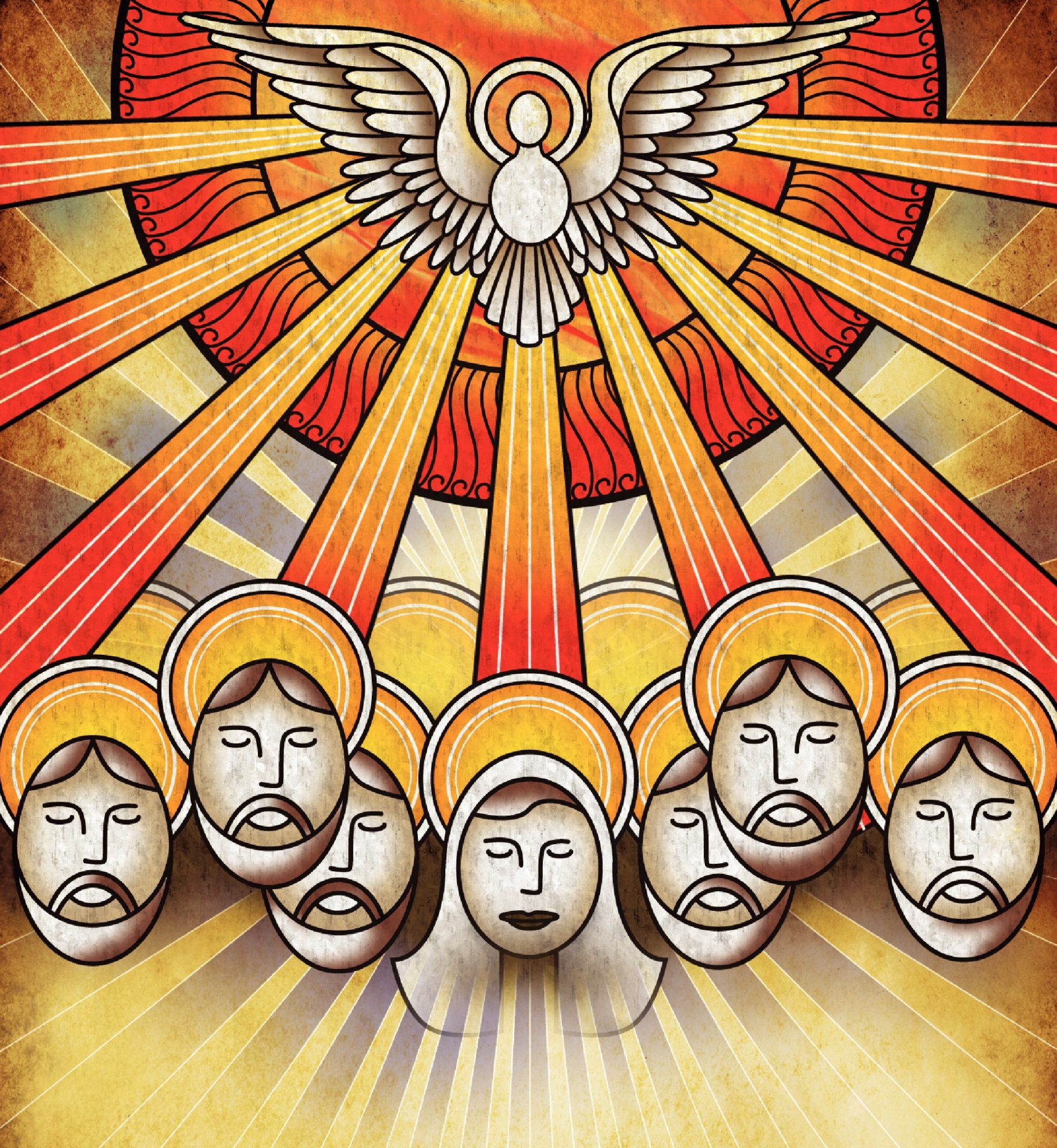 Pentecost Sunday Bulletin Covers Pentecost 2 June 6, 2021