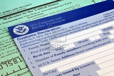 Chesterton on Filling Out Paperwork Upon Entering the U.S.