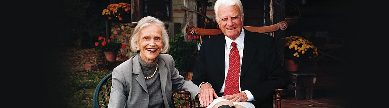Billy Graham at His Wife’s Funeral in 2007