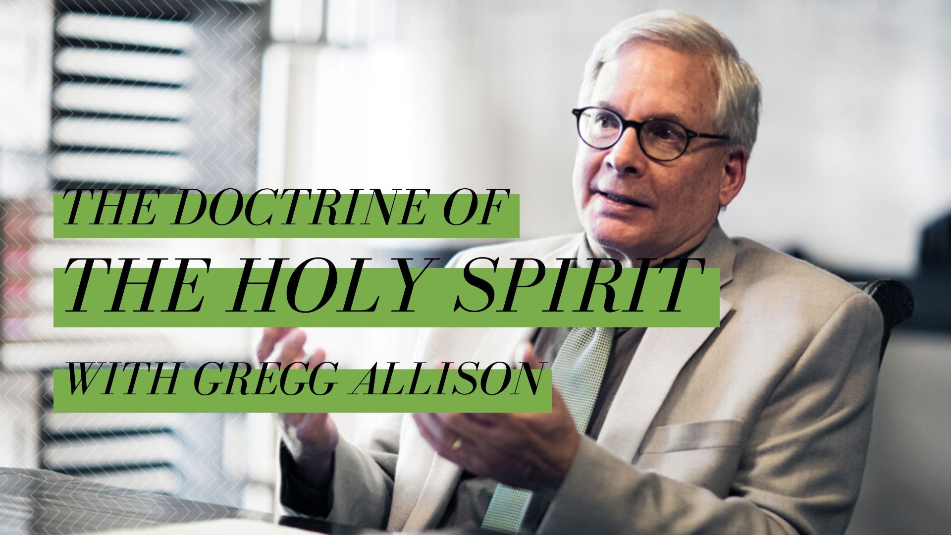 TGC Course | The Doctrine of the Holy Spirit