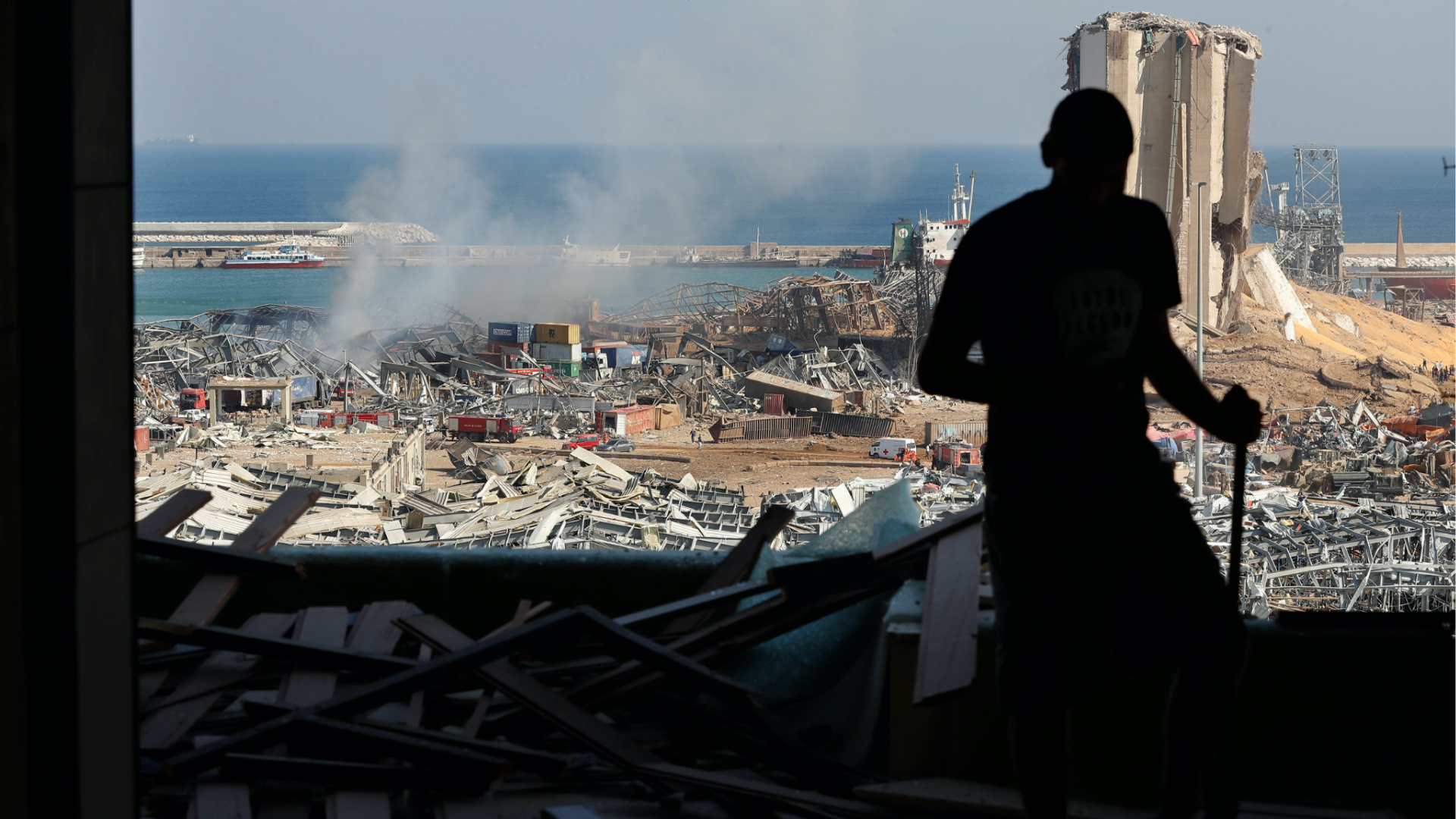 Despair and Light from the Rubble of Beirut