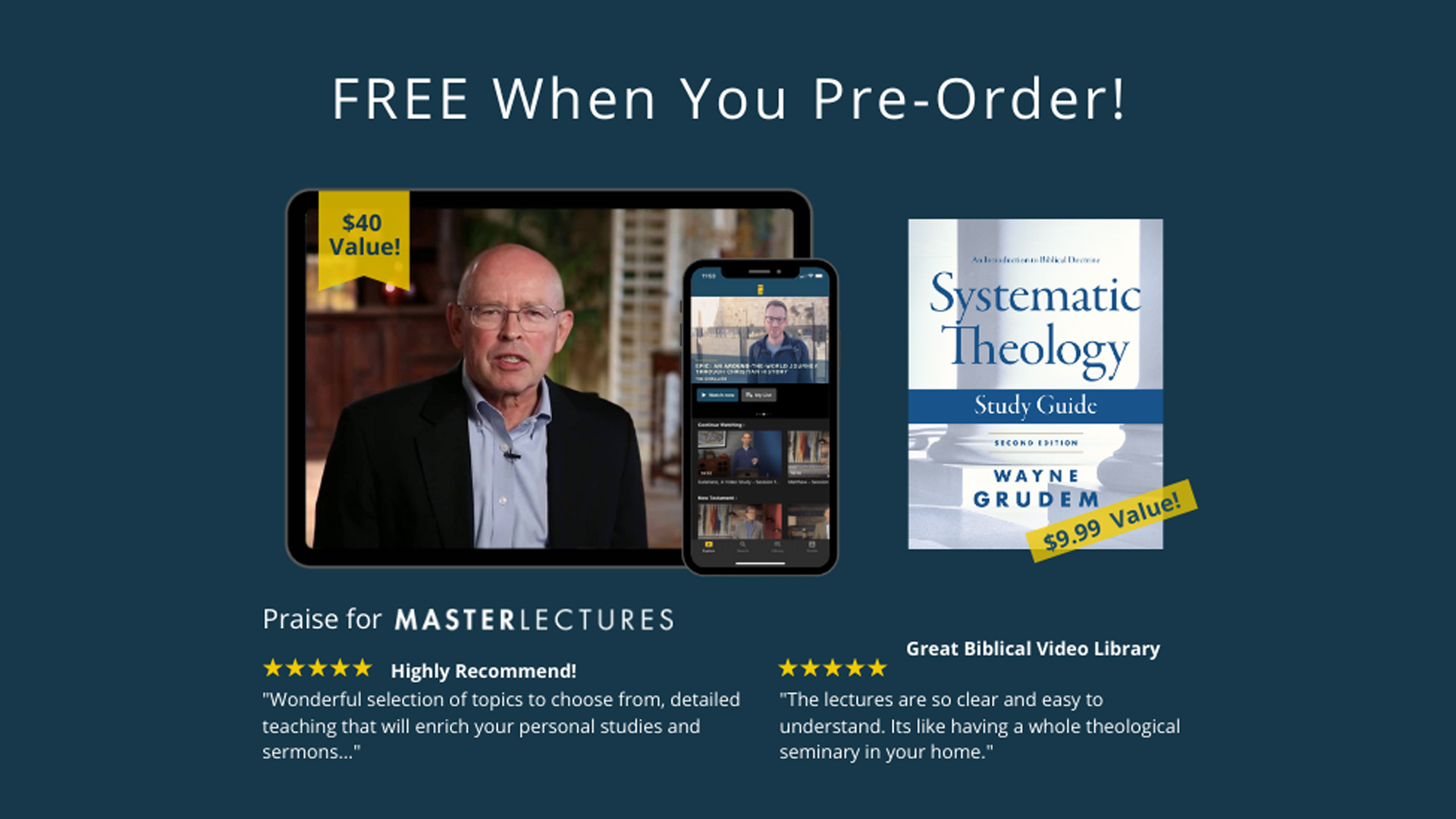 Pre-Order New Edition of Wayne Grudem’s Systematic Theology