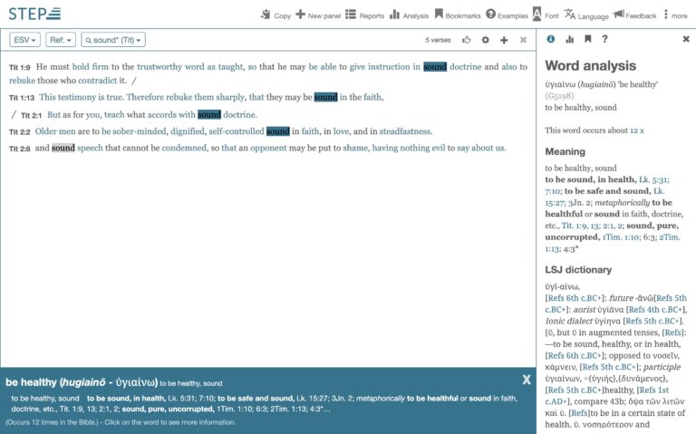 6 Steps for Biblical Word Studies