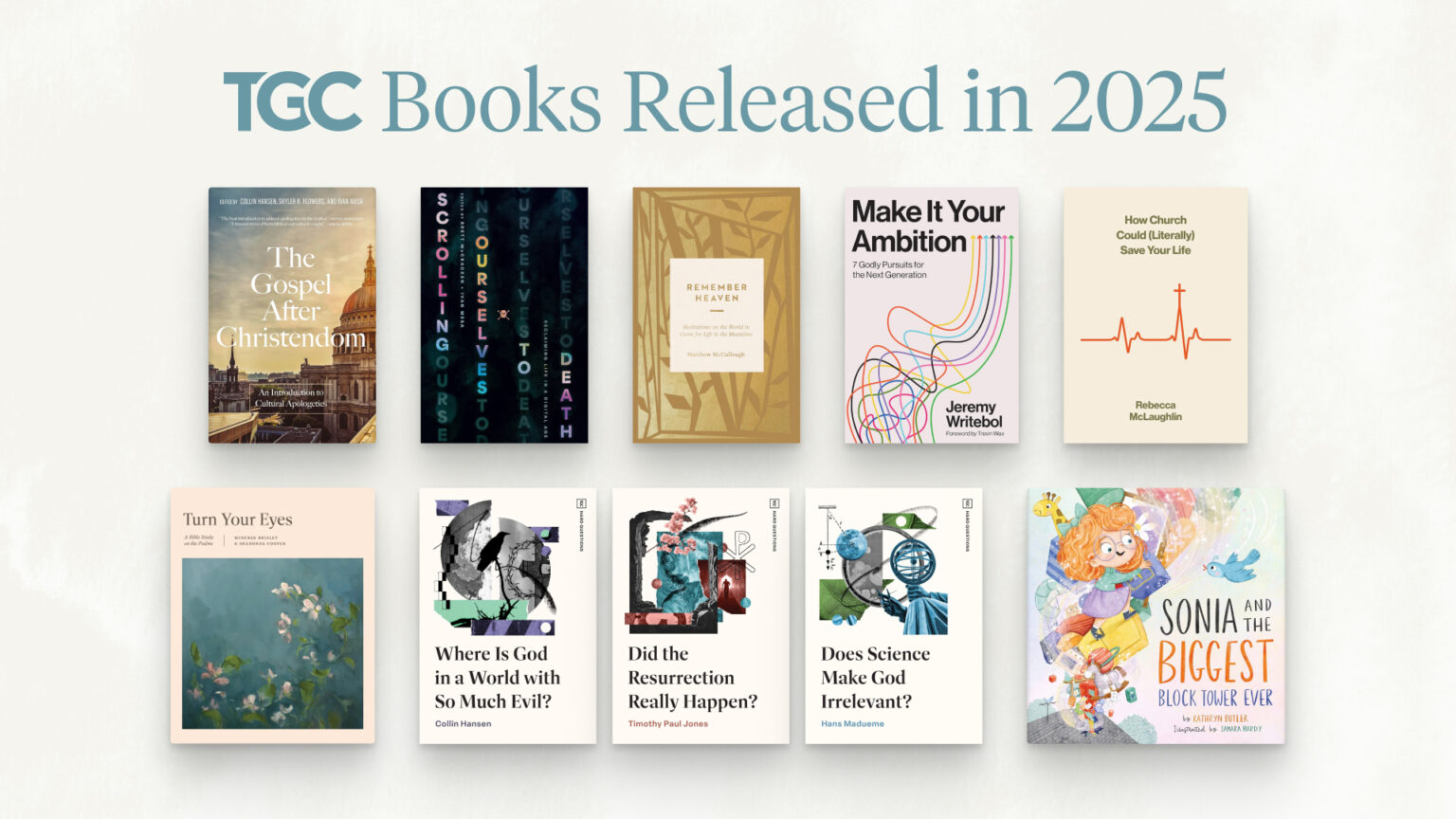 The Gospel Coalition 2025 Book Awards