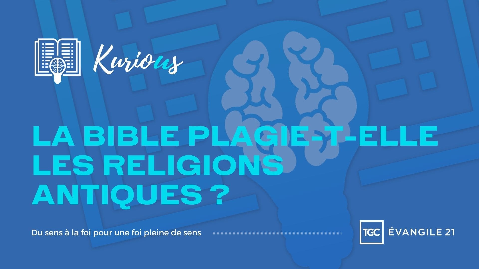 La Bible plagie-t-elle les religions antiques ? - Evangile 21